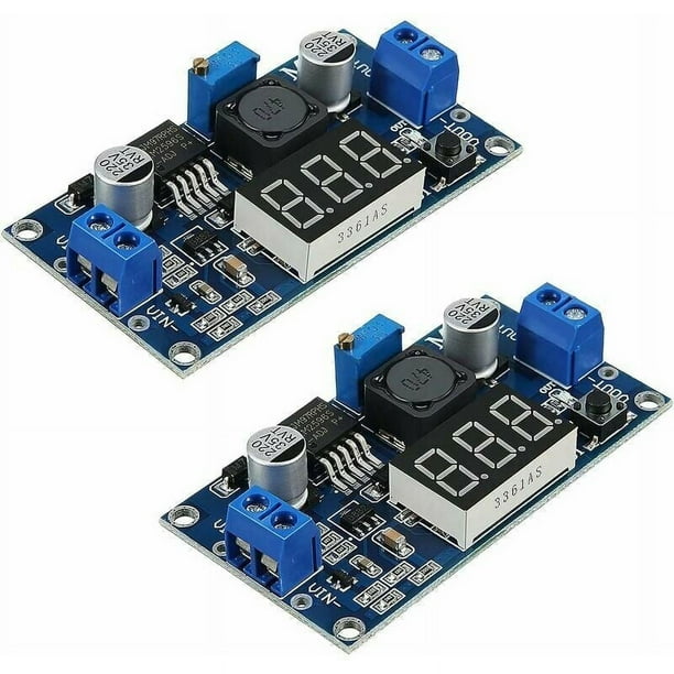 Eco-Friendly Electronics, LM2596 Adjustable Voltage Converter with Low ...