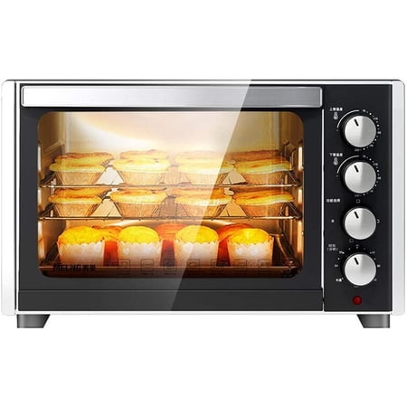 35L Mini Oven Adjustable Temperature 0-230℃ and 120 Minutes Timing ...