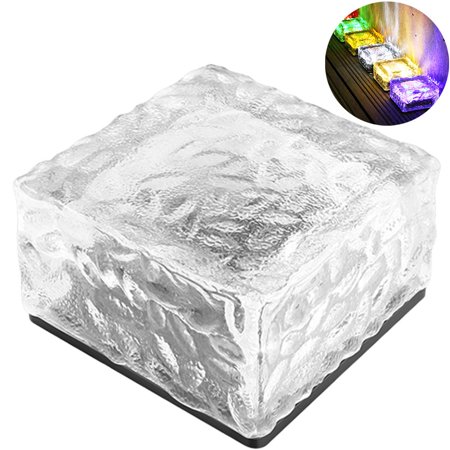 Solar Floor Tile Light Outside Lawn Lamps Durable Solar Floor Lawn ...