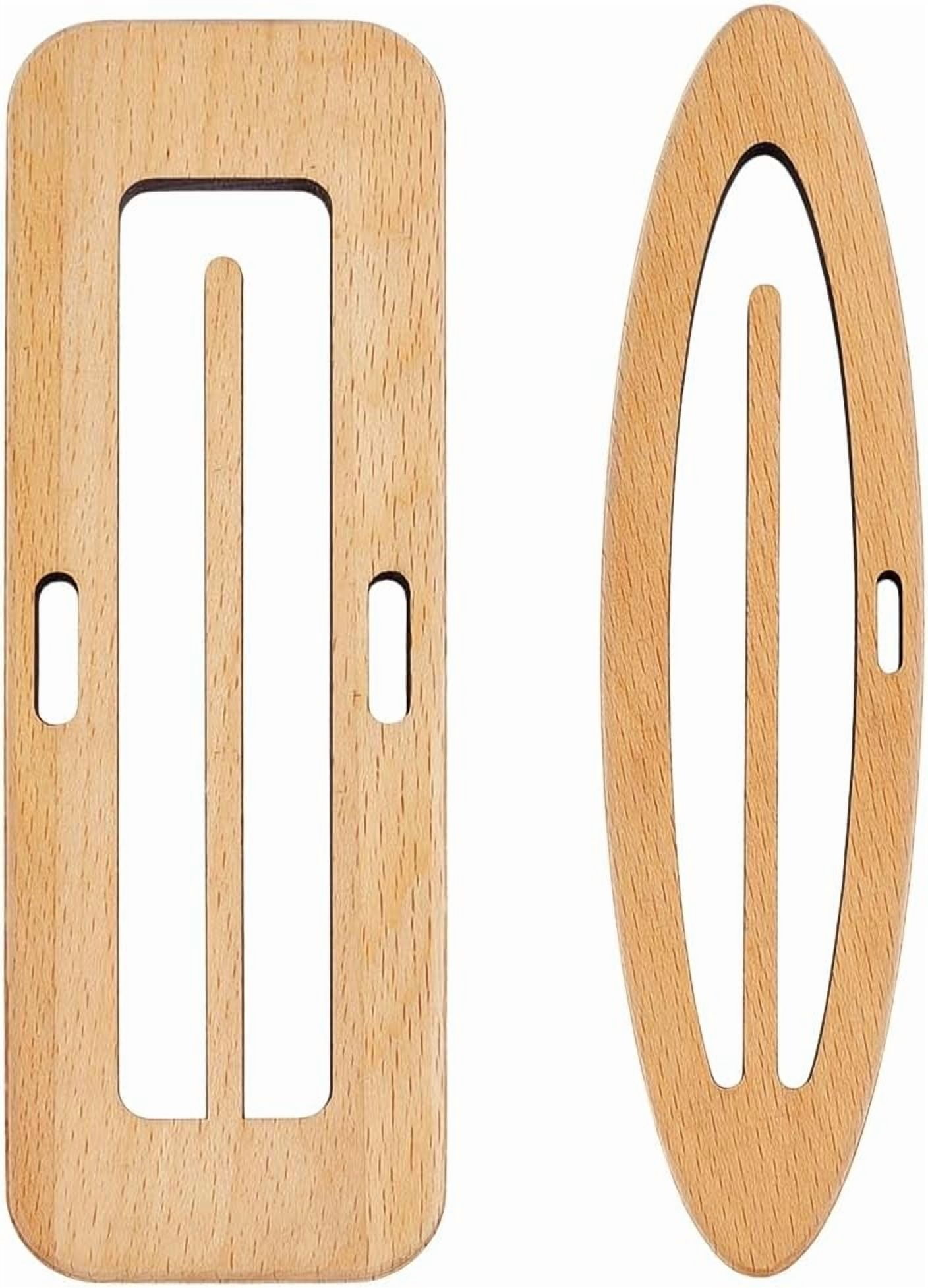 2 lanzaderas de madera para telar de punto, telar de cintas de madera ...