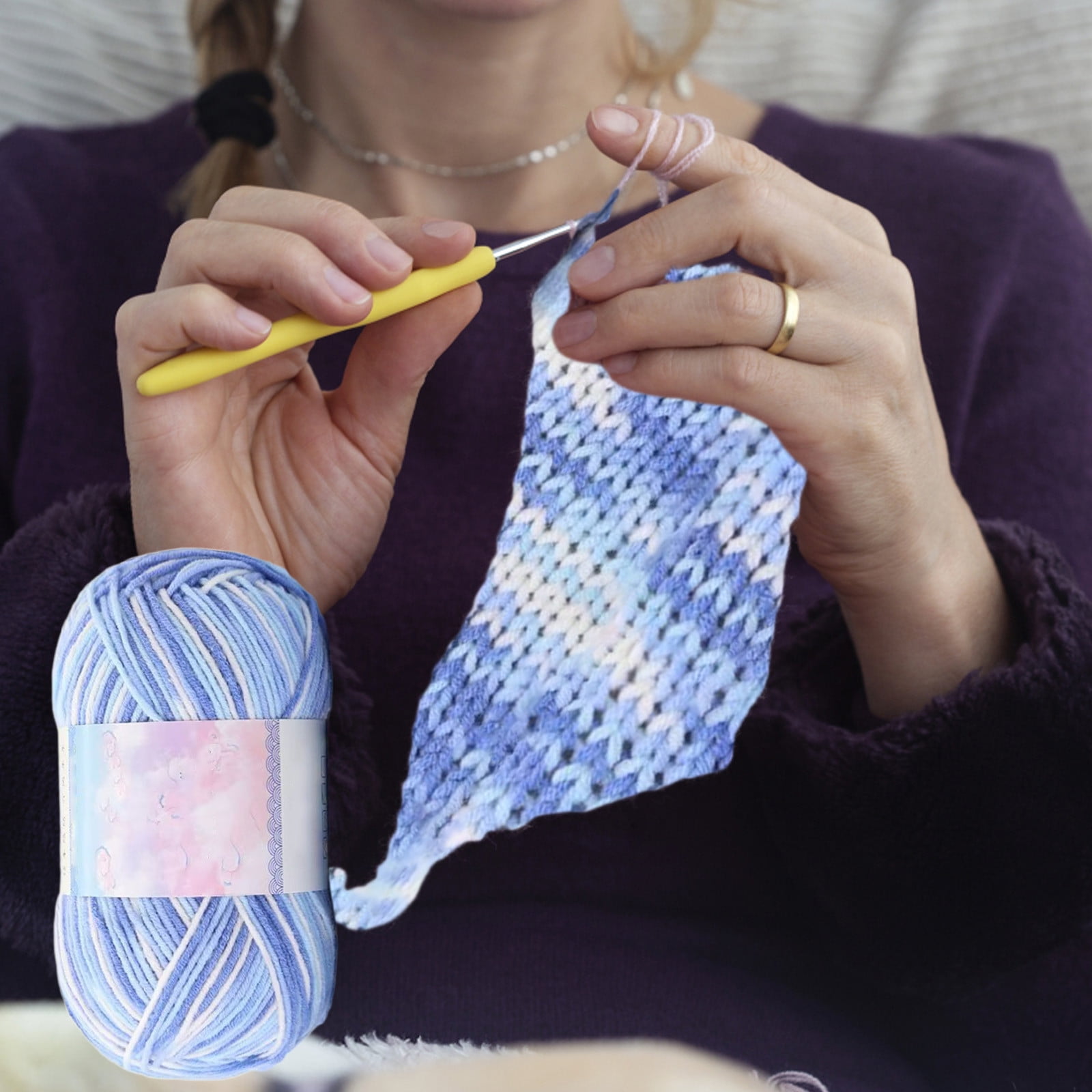 Click here for Cagogo Tie Dye Milk Wool Yarn  Knitting Crochet Ya... prices