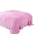 Btomtd Super Soft Solid Color Flannel Throw Blanket, Warm Cozy Bed Sofa ...