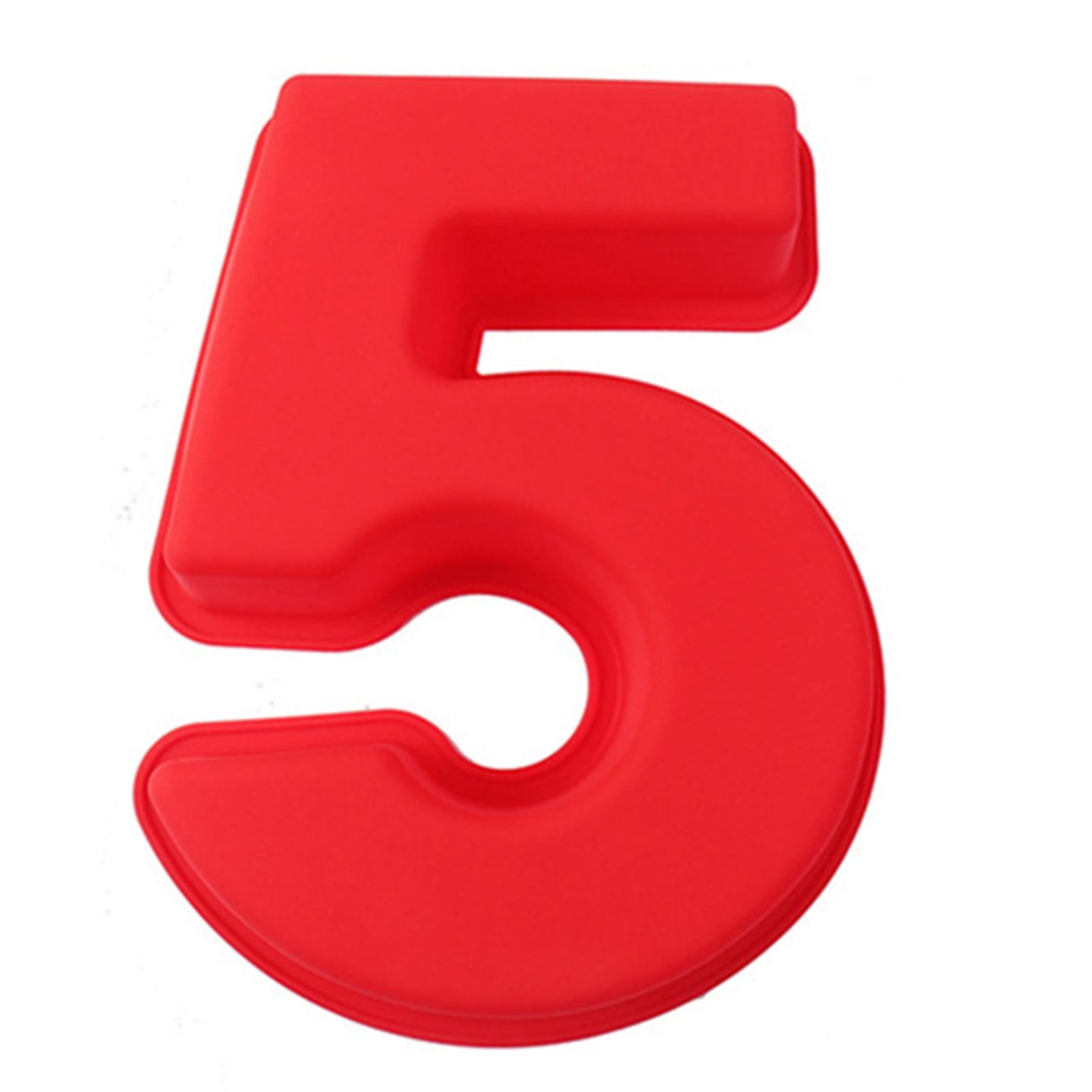 Gerich Number Mold, Large Size Number Moulds Baking Forms Silicone ...