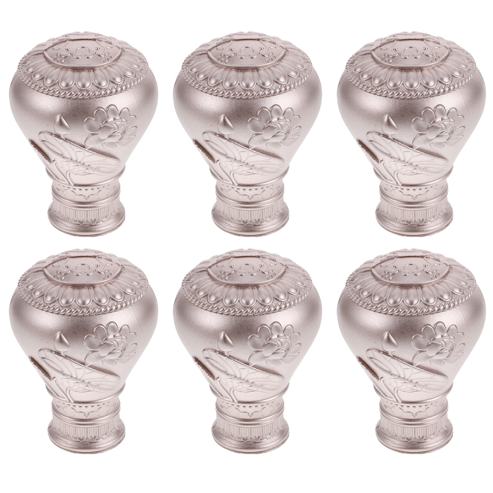 Click here for Kakowely Decorative Rod End 6 Pcs Decorative Curta... prices