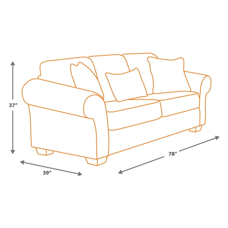 Ashley Tibbee Sofa Dimensions | Baci Living Room