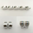 CAT6 Straight Through Network Module RJ45 Connector Information Socket ...
