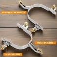 2 Pack Horse Spurs, Stainless Steel Stylish Boot Spurs with Gear Copper ...
