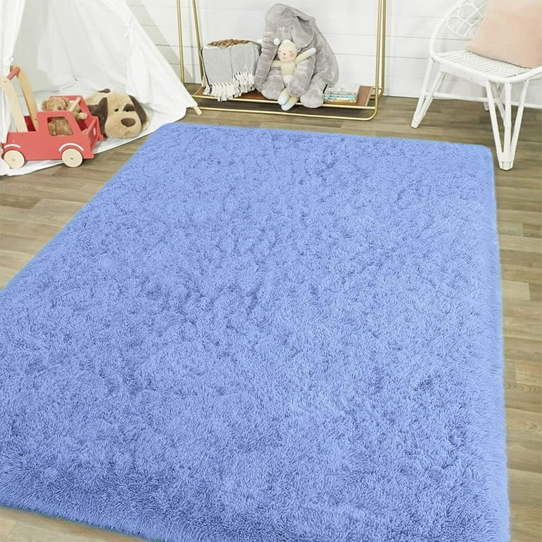 Cobalt Blue Shag Rugs
