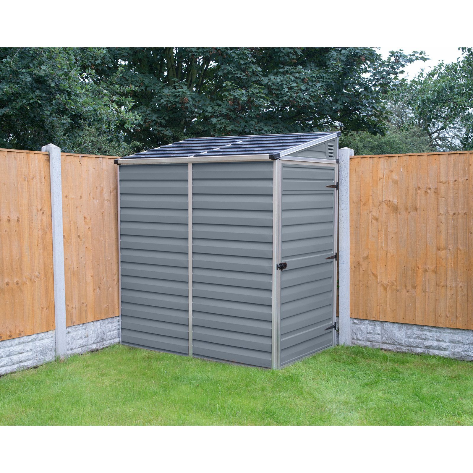 Buy Palram SkyLight Lean To Storage Shed 4 X 6 Ft Online At Lowest