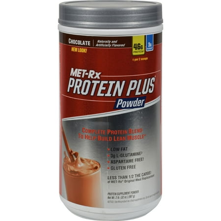 Met-Rx Protein Plus Powder Chocolate - 2 lbs - Walmart.com
