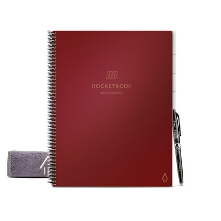 Rocketbook Multi-Subject Smart Notebook Scannable Notebook with ...