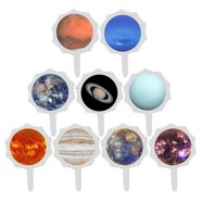 Solar System -Planets -Outer Space edible image party cake topper ...