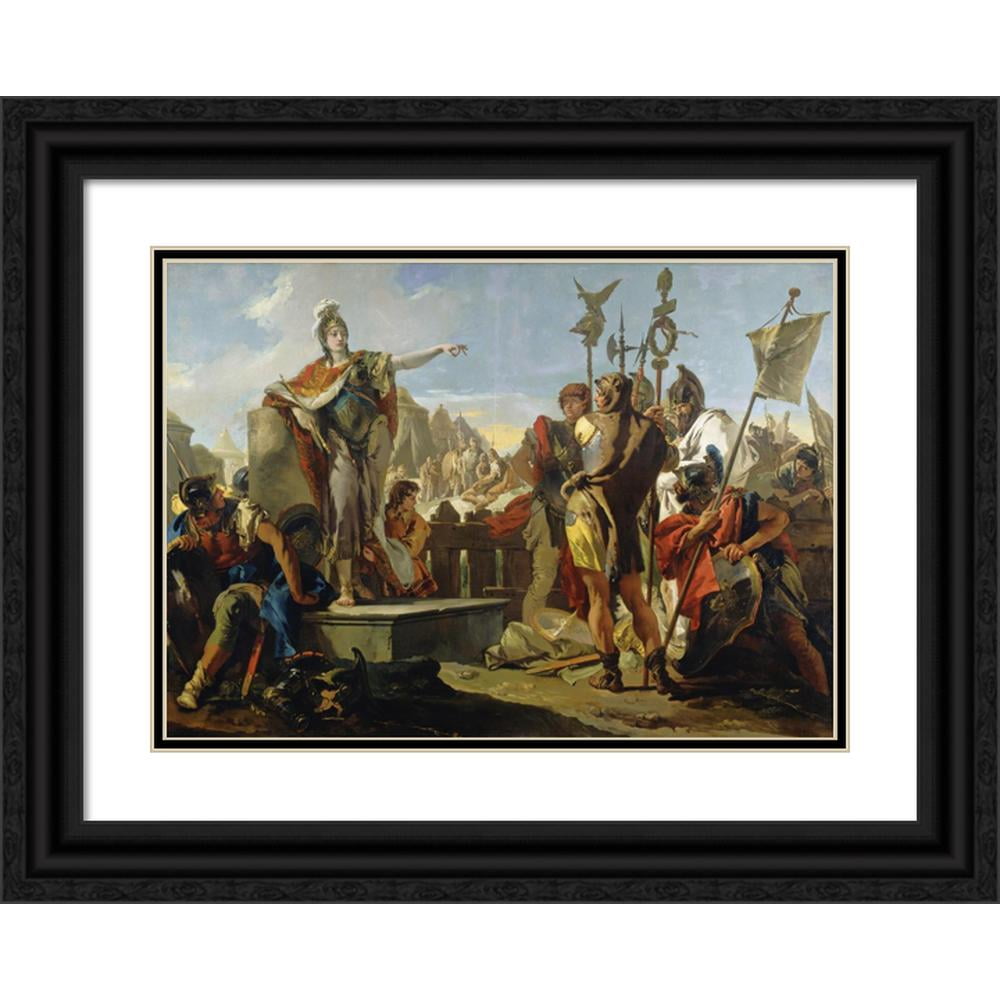 Queen Zenobia Addressing Her Soldiers