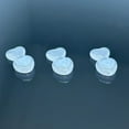 Drrntien 10pcs Fashionable Heart Silicone Earring Backs for Heavy ...