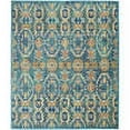 Nourison Allur Persian Blue Multicolor 9' x 12' Area Rug, (9x12 ...