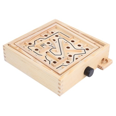 Balance Ball Game Maze Toy, Hand Maze Toy, Chlidren Maze Toy, Wooden ...