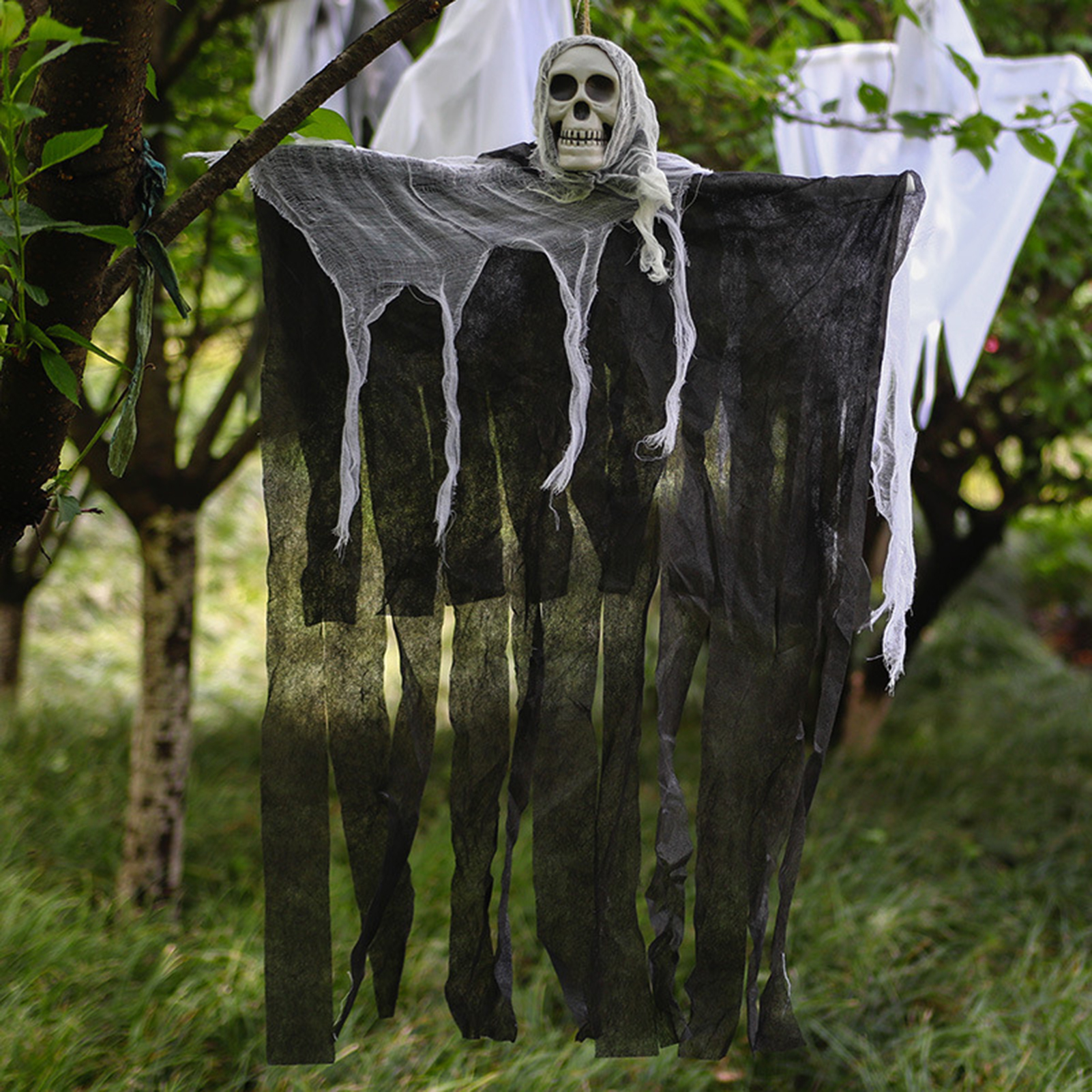 Travelwant Halloween Hanging Reapers Decorations,Halloween Skeleton ...