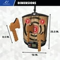 EastPoint Sports Axe Throwing Target Toss Game - Walmart.com