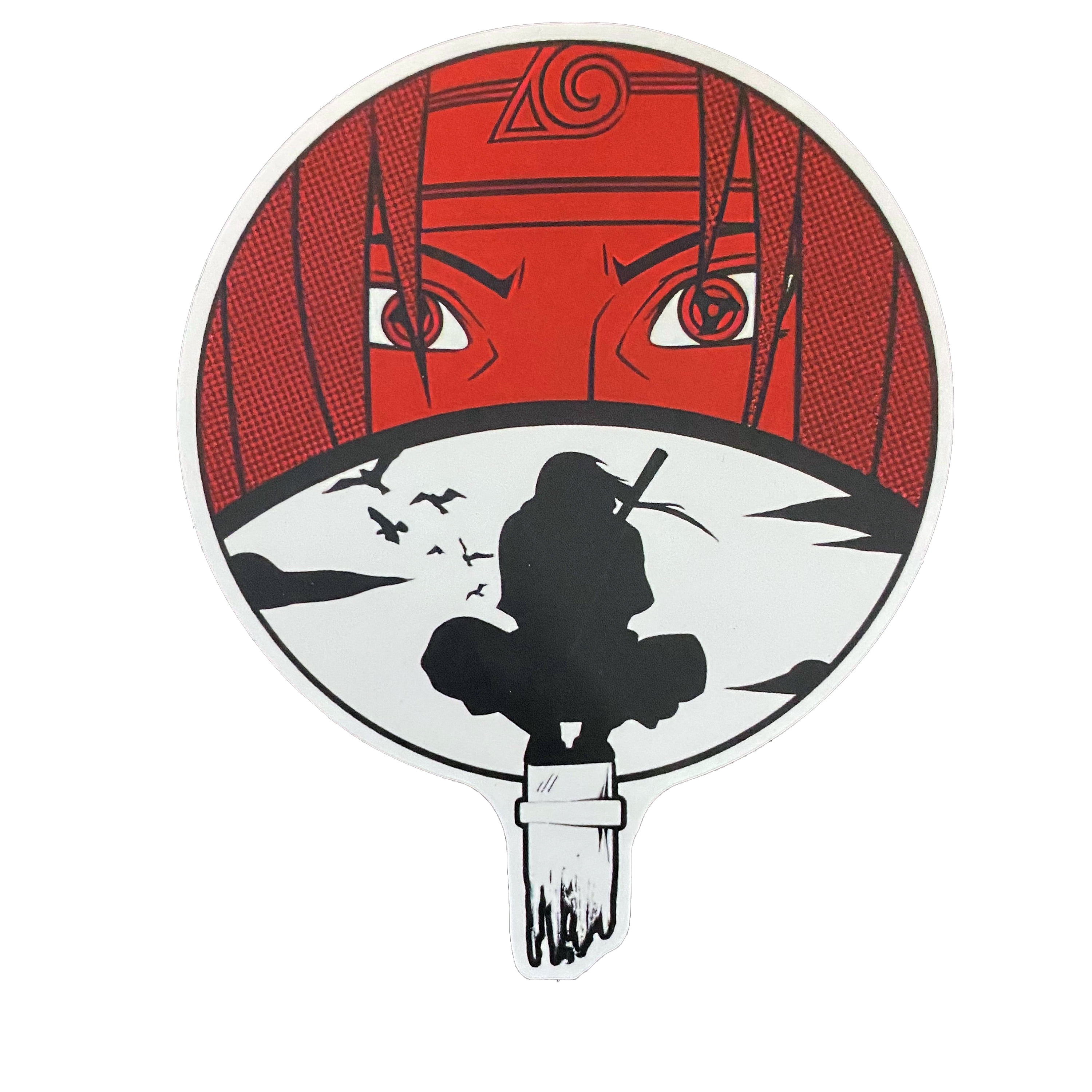 Ninja Academy Villain Clan Anime Adhesive Jumbo Peeker Sticker Decal ...