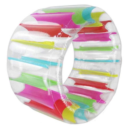 Summer Inflatable Water Wheel Simming Pool Water Wheel Hamster Wheel ...