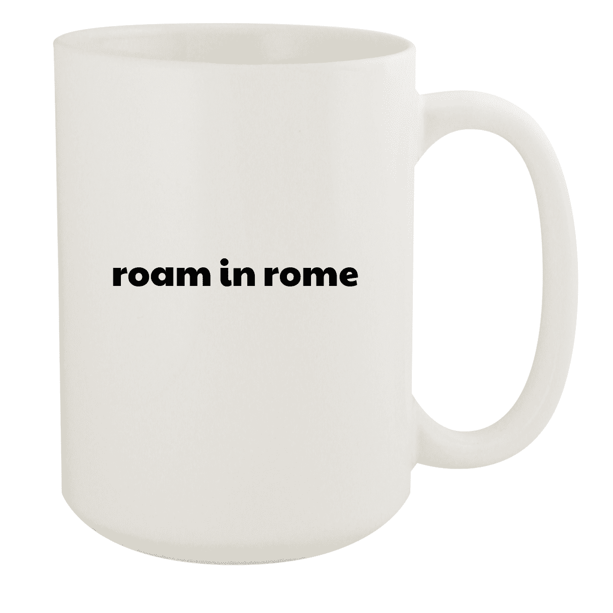 Roam In Rome - 15oz Ceramic White Coffee Mug - Walmart.com