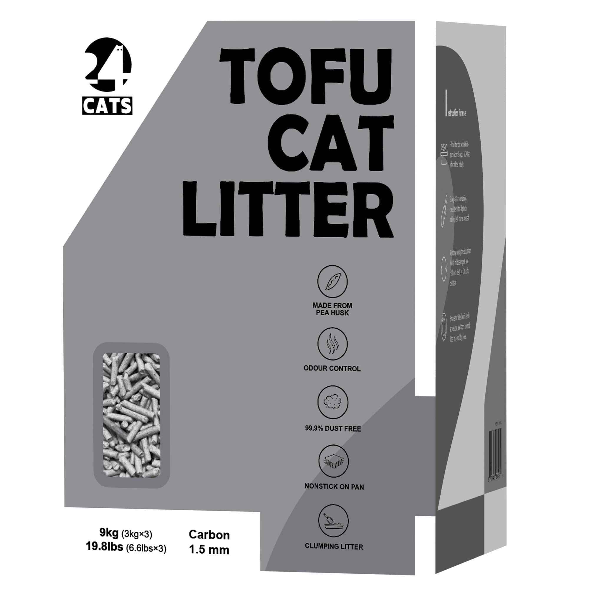 Click here for 24 Cats Odor Control & Dust-Free Bamboo Carbon Tof... prices