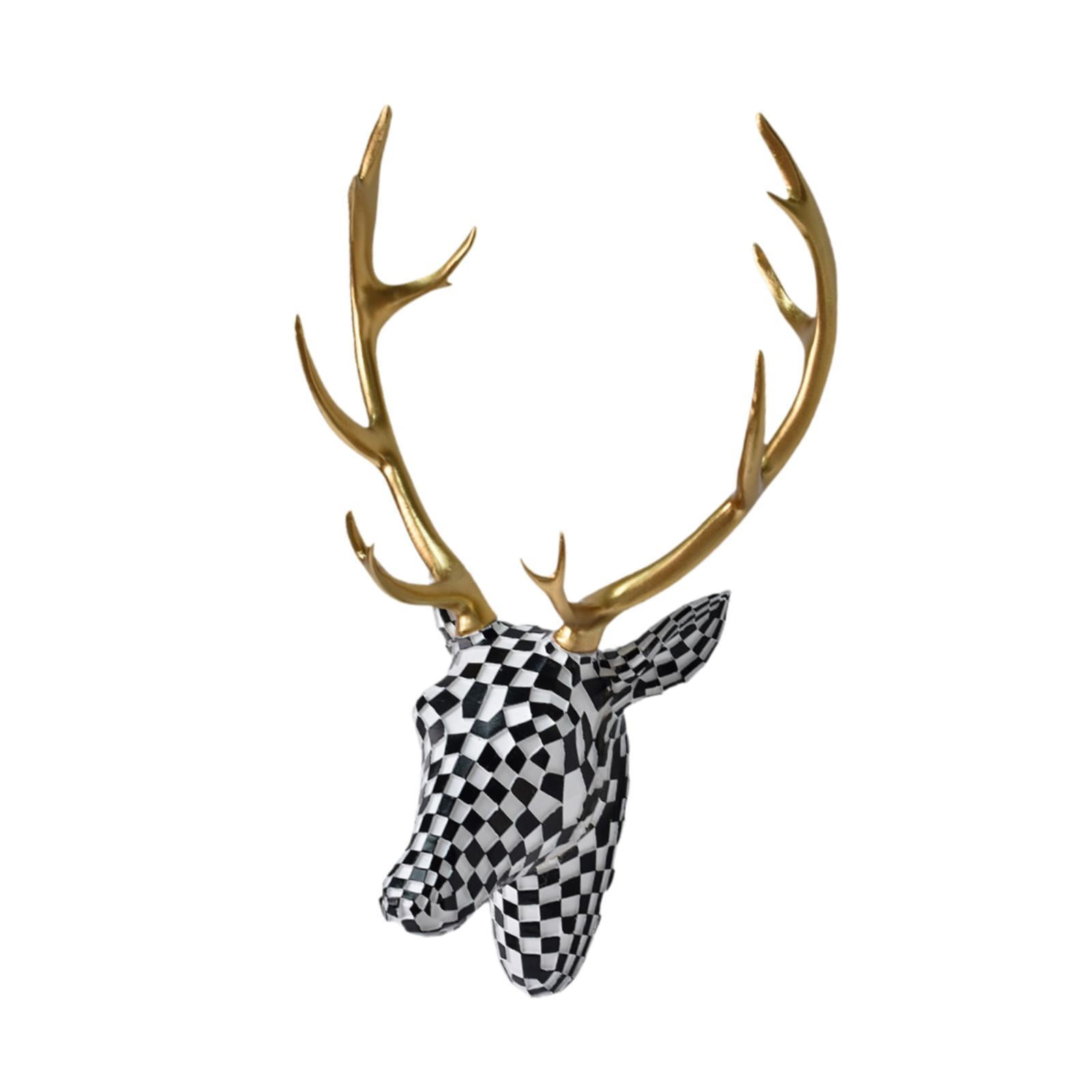 Click here for Koolsoo Deer Head Wall Mount Decor Art Statue Wall... prices
