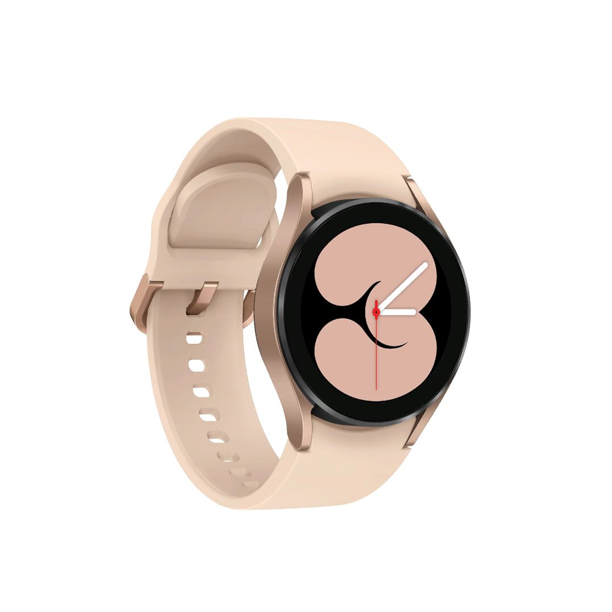 Restored Samsung Pink Gold Galaxy Watch 4 40mm Bluetooth Smartwatch SM ...