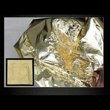 900pcs Gold Leaf Sheets Metallic Foil Paper for Arts & Crafts (Mixed ...