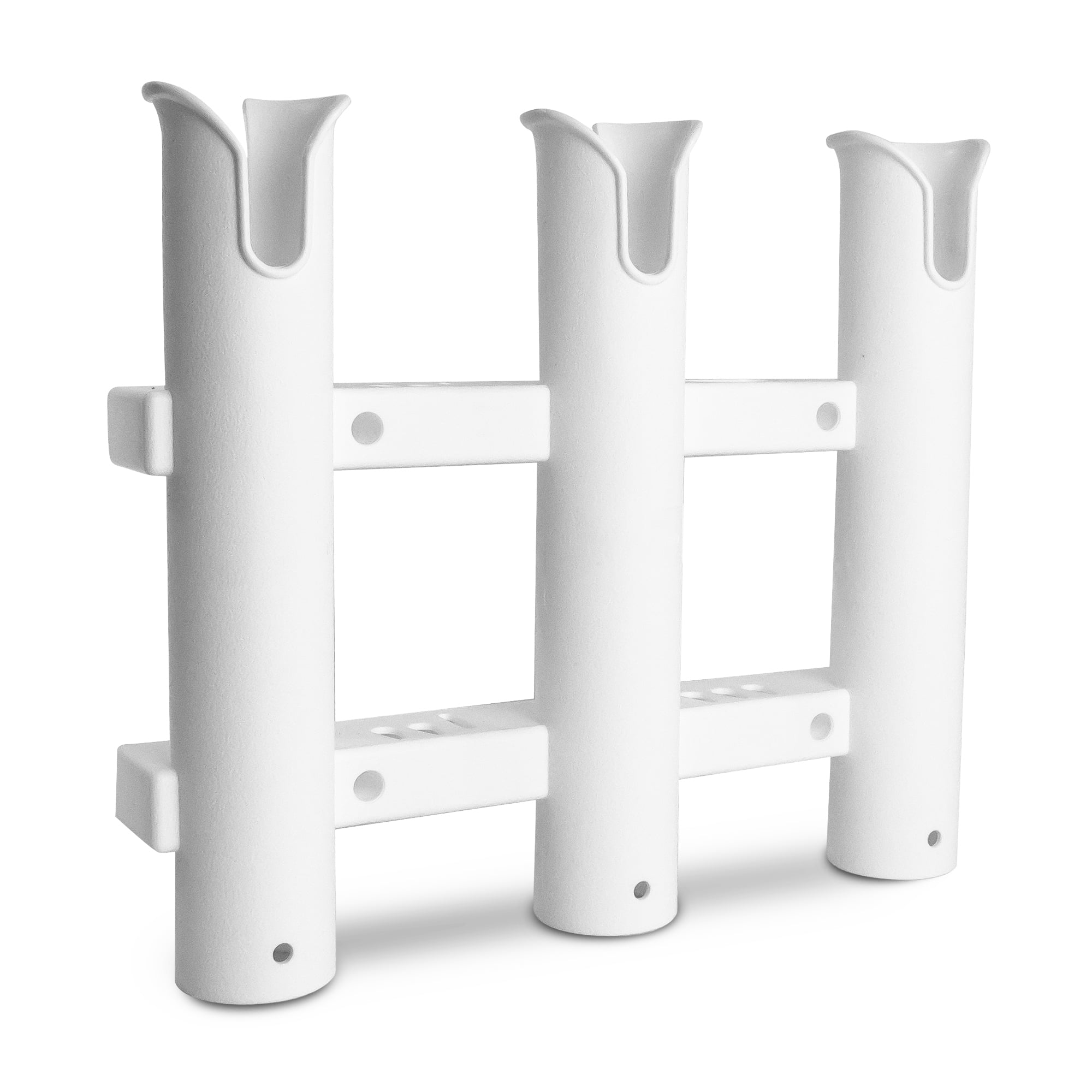 Five Oceans Three Rack Pole Side-Mount Rod Holder, White FO4330 ...