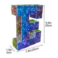Apmemiss Clearance LED Letter Lights Glitter Marquee Letters Light Up ...