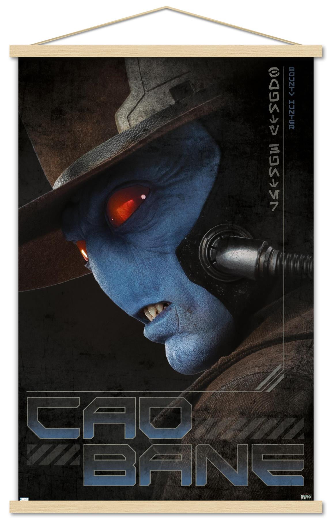 Star Wars: The Book of Boba Fett - Cad Bane Wall Poster with Magnetic ...