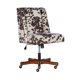 Linon Draper Executive Chair with Swivel & Adjustable Height, 300 lb ...