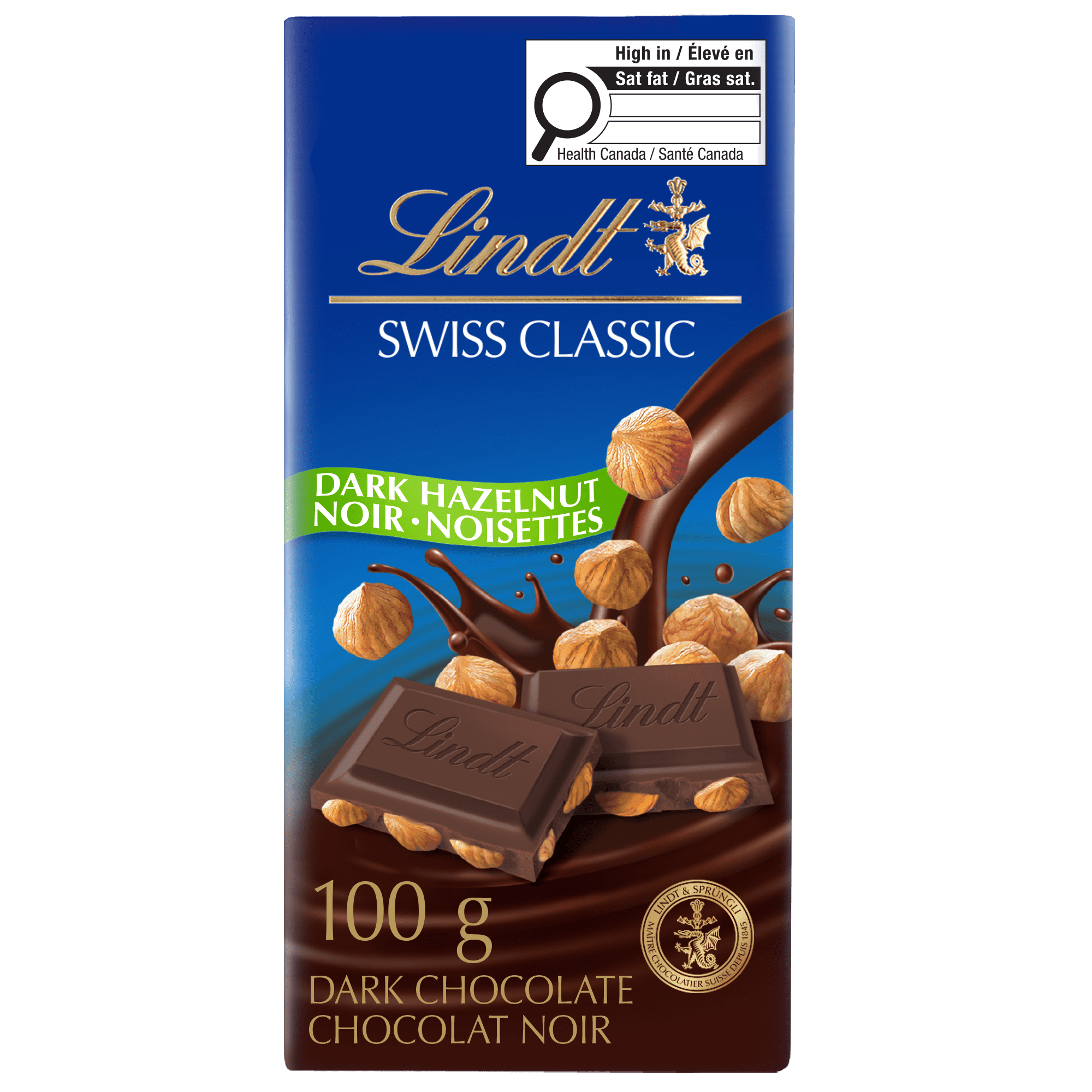 Click here for Lindt Swiss Classic Hazelnut Dark Chocolate Bar  1... prices