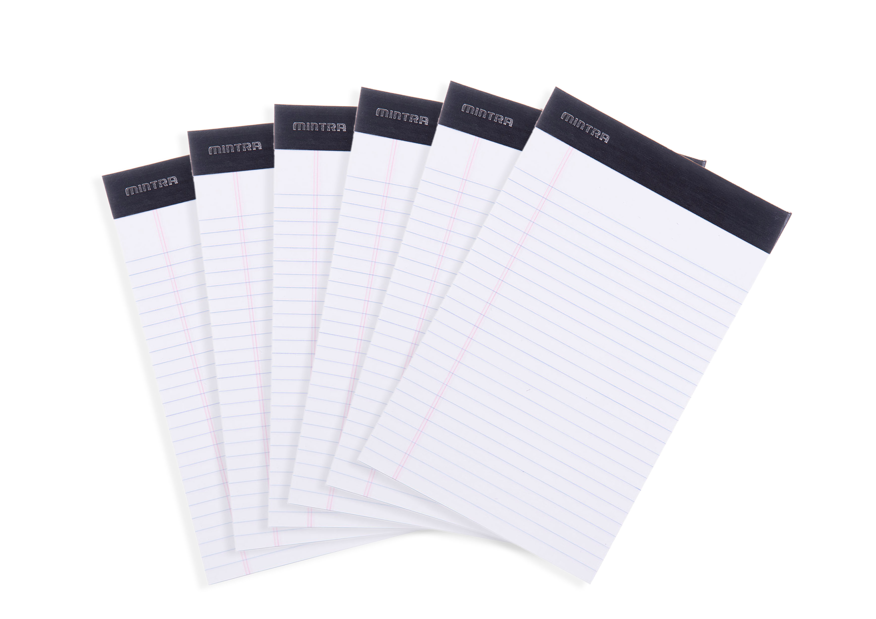 Legal Pad Landscape White, 2 Per Pack, 3 Packs - Walmart.com