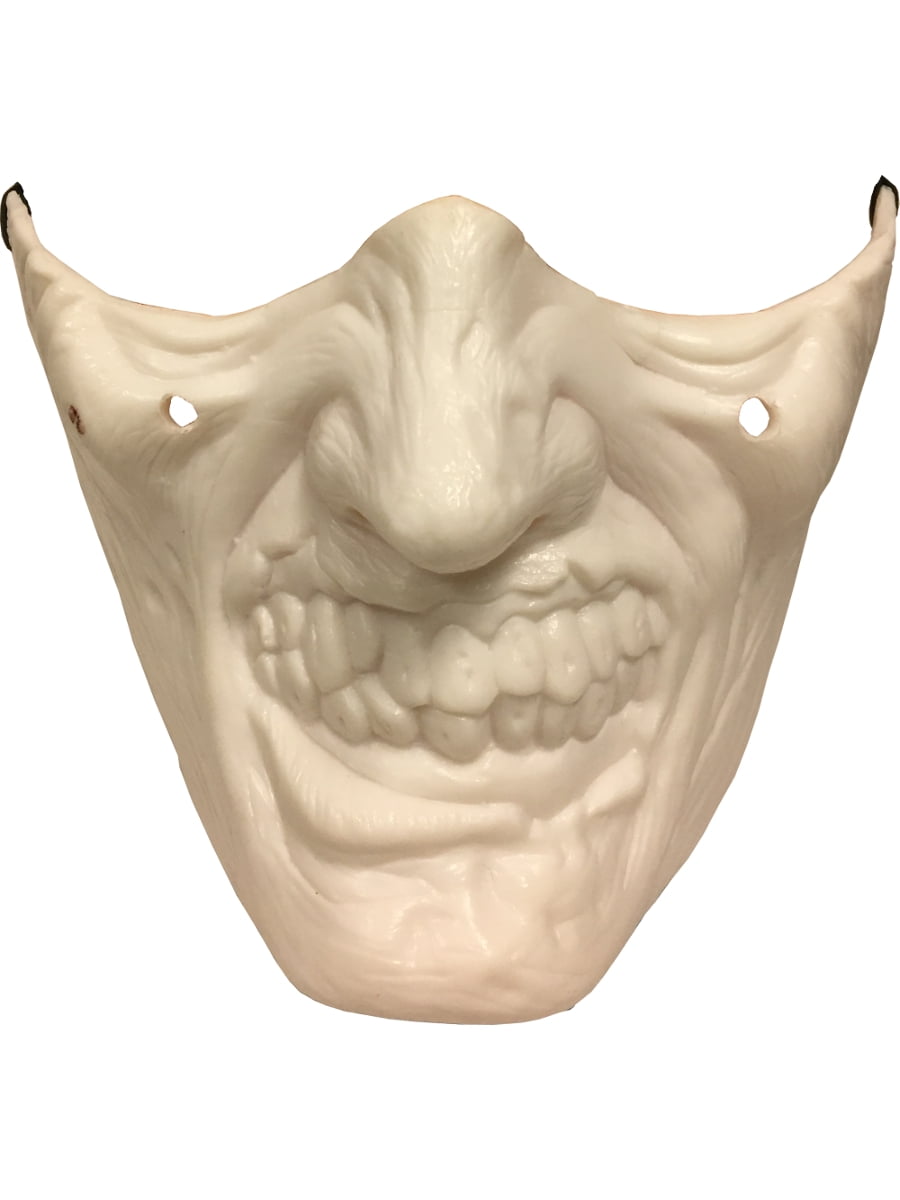 Ghoulish Productions Adult's Lower Jaw Hard Half Mask Costume Accessory ...