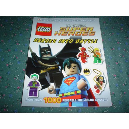 Ultimate Sticker Collection: Lego DC Comics Super Heroes: Heroes Into ...