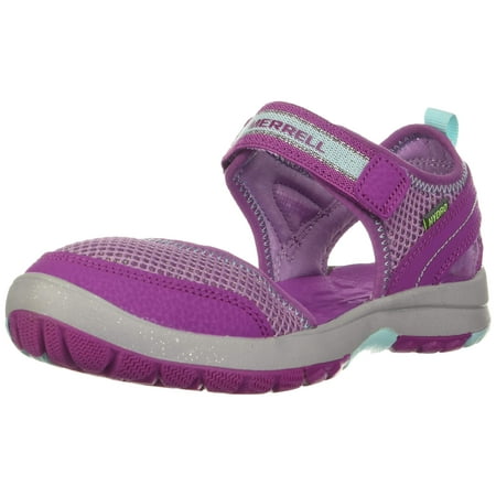 Merrell Unisex-Kid's Hydro Monarch 3.0 Jr Sport Sandal, Purple, 6 ...