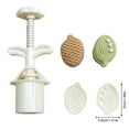 Cakes Mould Press with Stamps Diys Dessert Cutter Flower Press Cakes ...