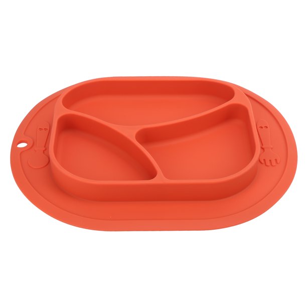 Baby Suction Plates,Baby Suction Plates Silicone Baby Self Feeding ...