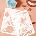 4Pcs 4 Styles PET Hollow Out Drawing Painting Stencils for DIY ...