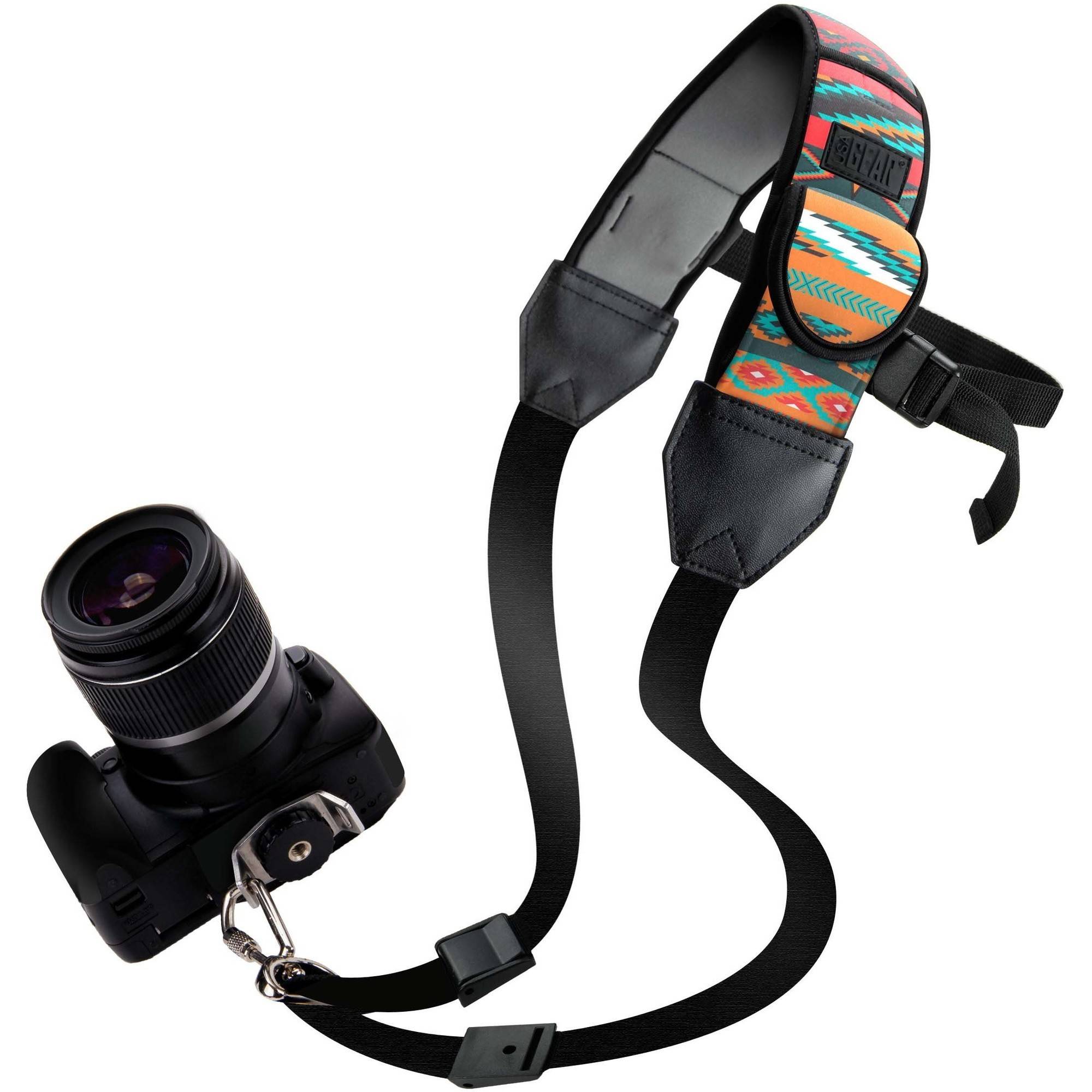 USA GEAR TrueSHOT Rapid Fire Camera Neck Strap Sling, Aztech - Walmart.com