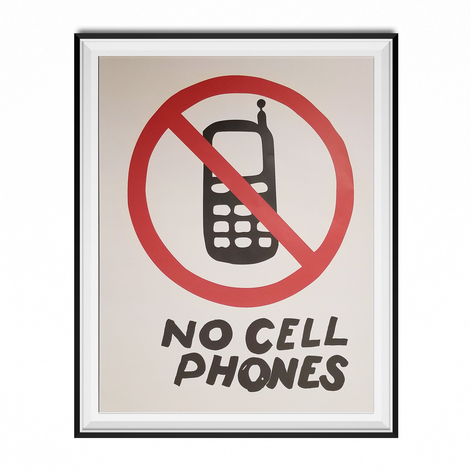 No Cell Phones Luke's Diner Poster Gilmore Girls TV Show Gift ...