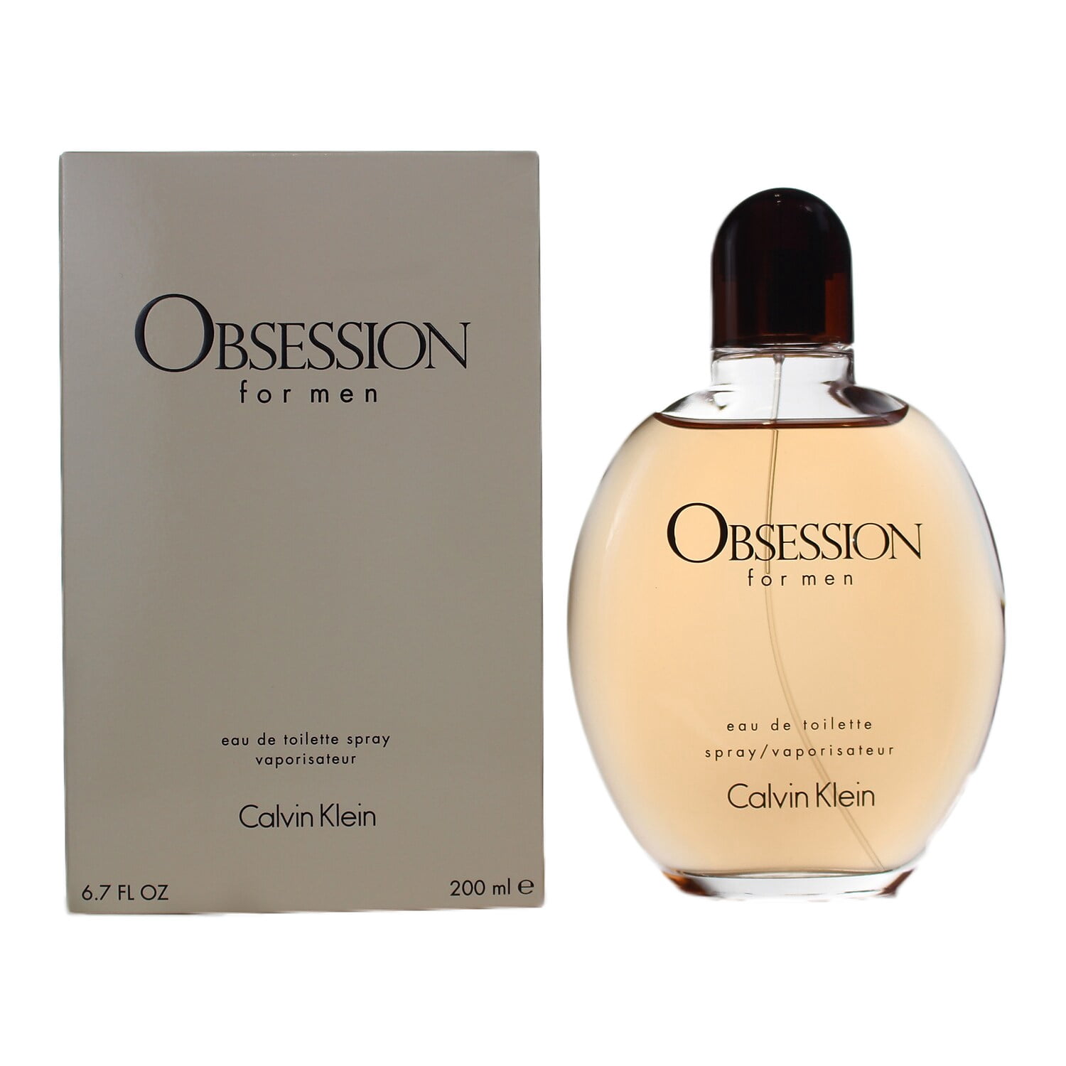 Calvin Klein Obsession Eau de Toilette, Cologne for Men, 6.7 Oz ...