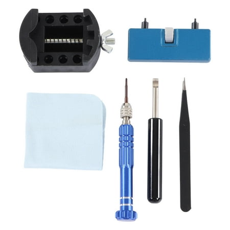 Watch Battery Replacement Kit, Wear Alloy Steel Watch Repair Kit Blue ...