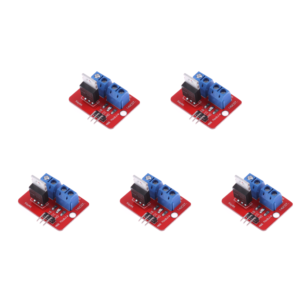 0-24V Top Mosfet Button IRF520 MOS Driver Module para MCU ARM | Walmart ...