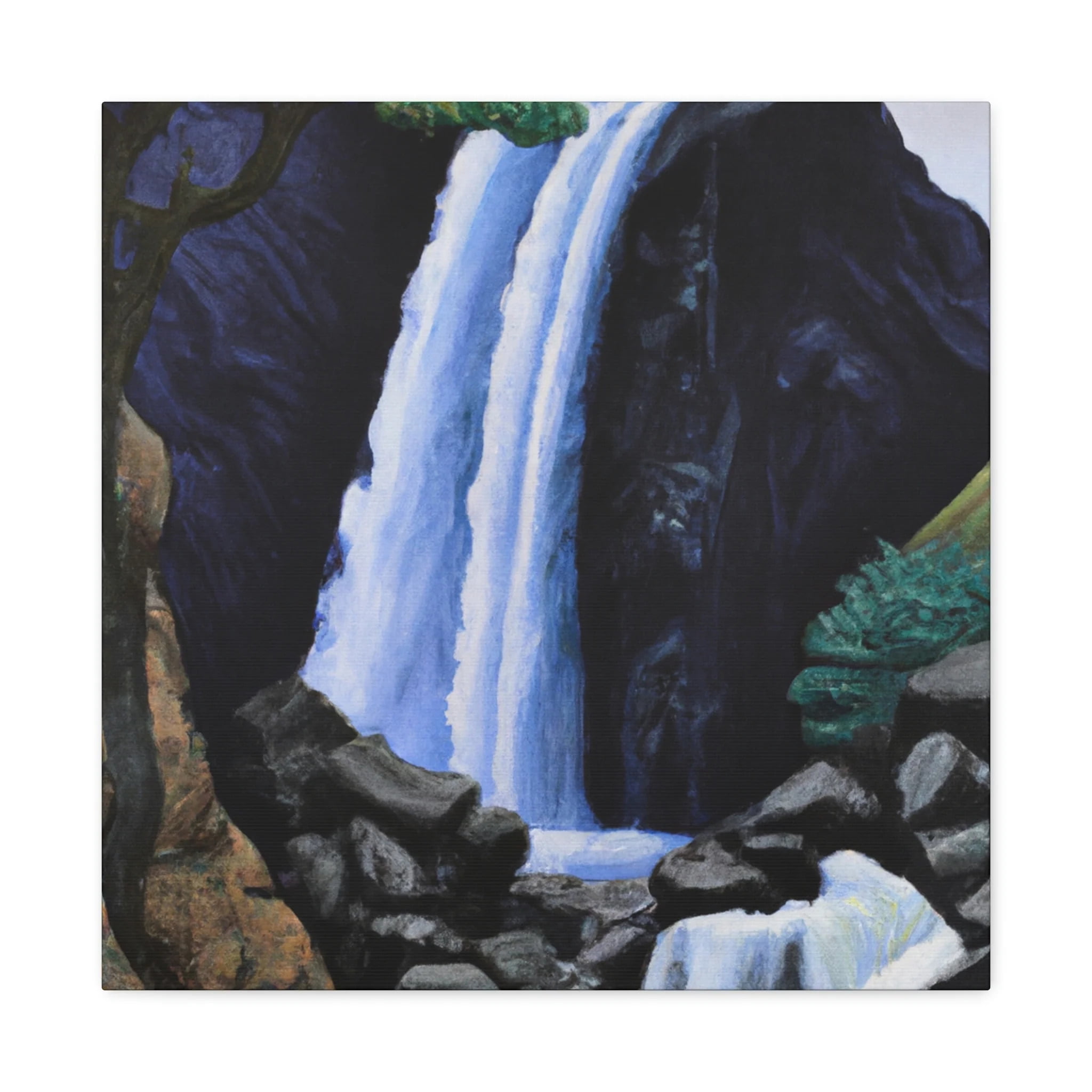 Waterfall of Neoclassicism - Canvas - Walmart.com