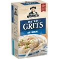 Quaker Instant Grits, Regular, 0.98oz Packets, 10 Pack, Dry Uncooked ...