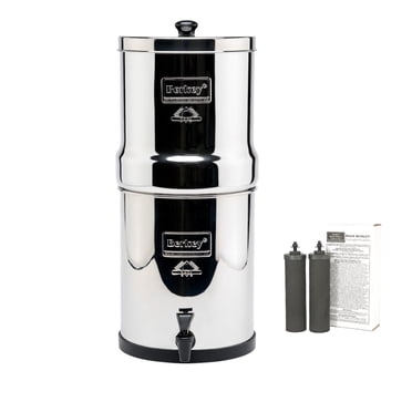 Big Berkey Water Filtration System with 2 Black Filters - Walmart.com