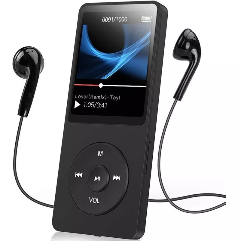 Reproductor Mp3/mp4 Walkman Portátil Color Negro | Walmart en línea